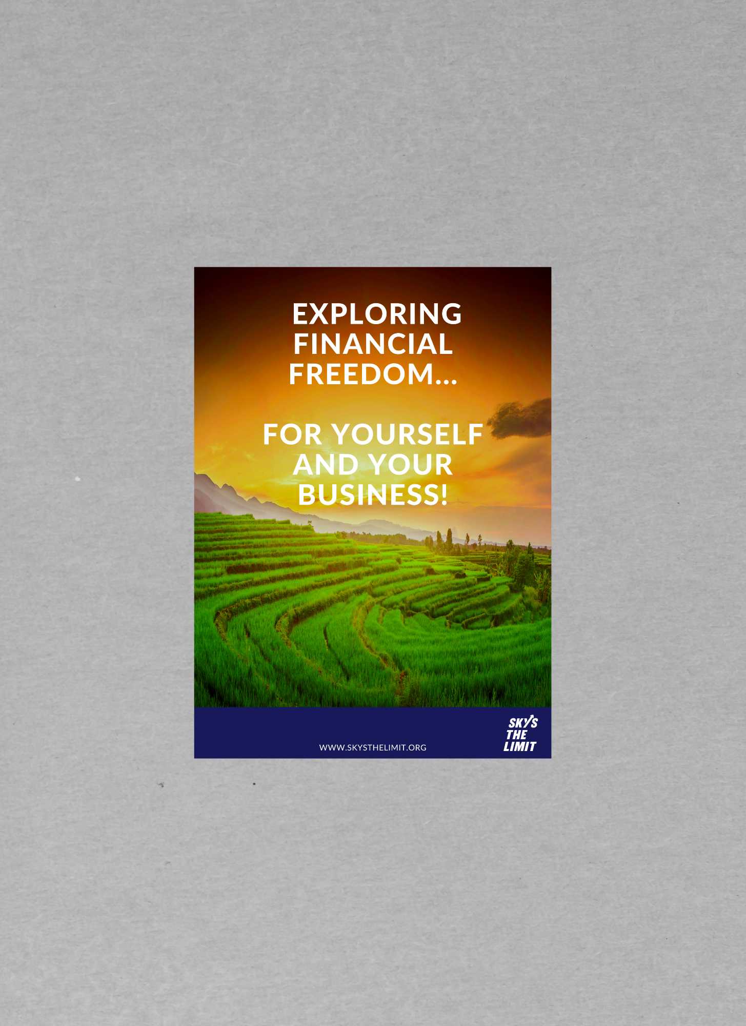 Exploring Financial Freedom...For Yourself and Your Business